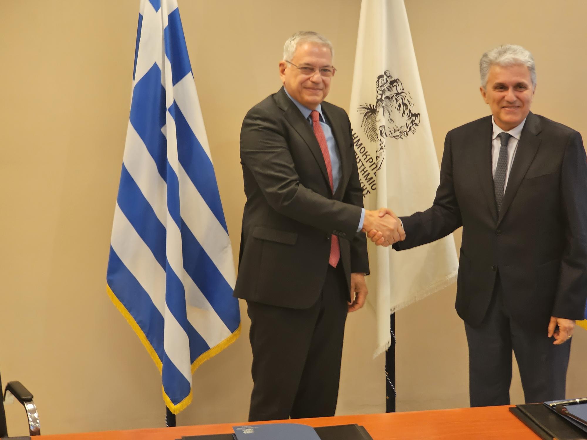 Μνημόνιο Συνεργασίας μεταξύ ΕΤΒΑ ΒΙ.ΠΕ. και Δημοκρίτειου Πανεπιστημίου ...